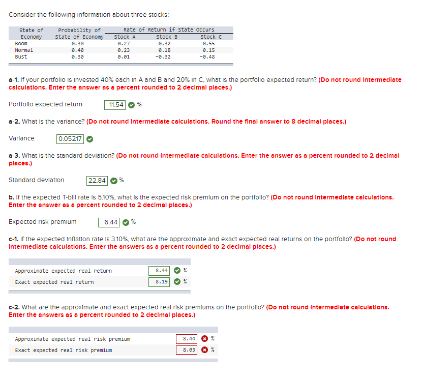 Solved Please Answer the Part C-2, the numbers (8.44 & 8.03) | Chegg.com