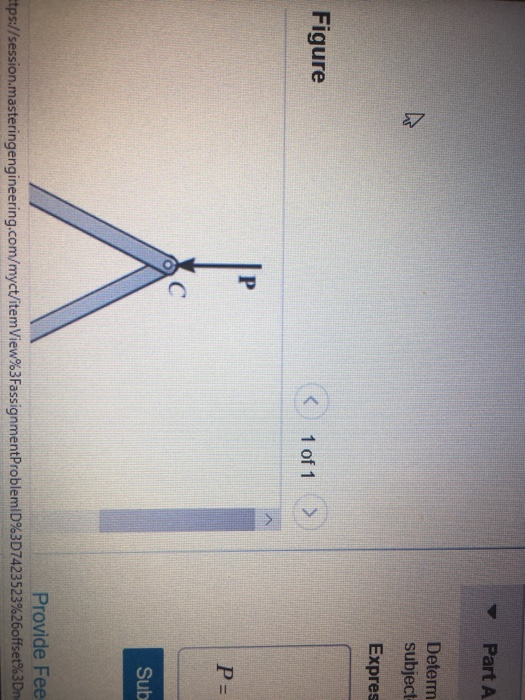 Solved K 6 Of 25 Part A Determine The Greatest Load P That