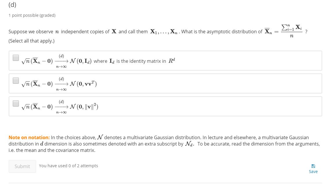 (d) 1 point possible (graded) Li-1 Suppose we observe | Chegg.com