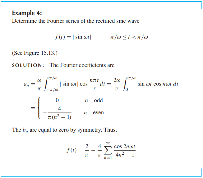 Solved 5. Use Parseval's equality and the Fourier series in | Chegg.com