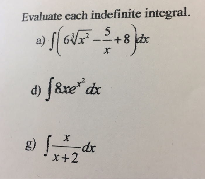 Solved Evaluate each indefinite integral dr r+2 | Chegg.com