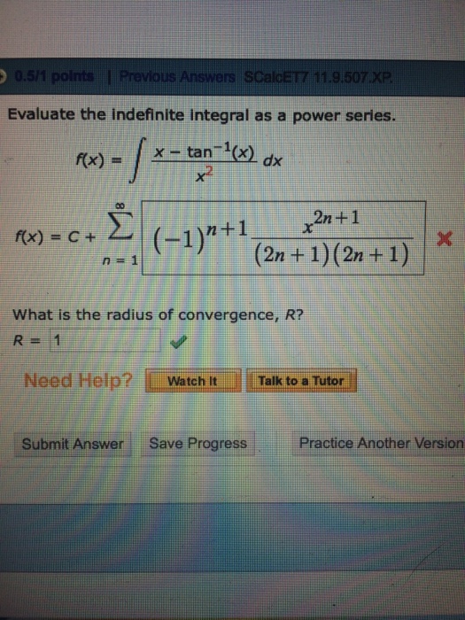 Solved Evaluate the indefinite integral as a power series. | Chegg.com Solved Evaluate the indefinite integral as a power series. | Chegg.com