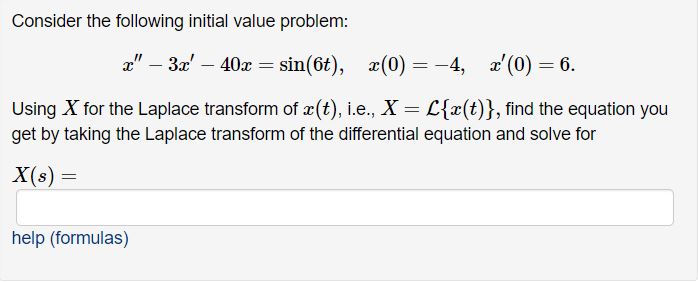 Solved Consider the following initial value problem: \\[ | Chegg.com