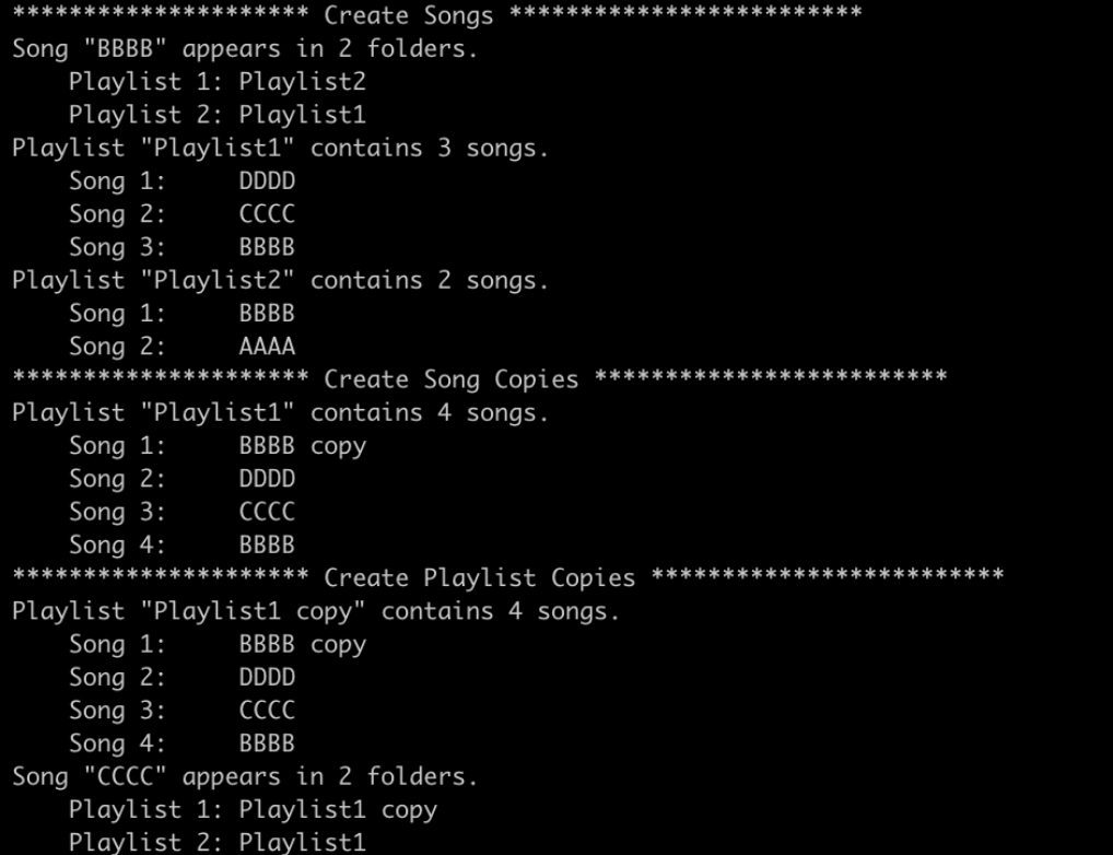 Solved c++ please Consider two classes Song and Playlist to | Chegg.com
