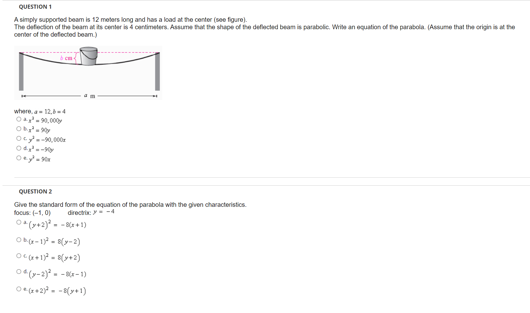 Solved A simply supported beam is 12 meters long and has a | Chegg.com