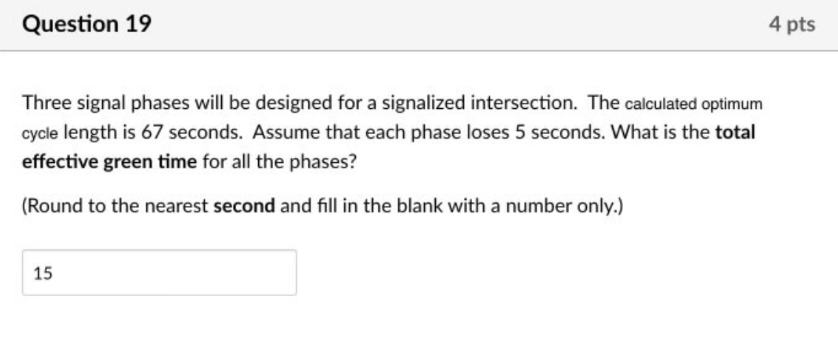 Solved Question 19Three signal phases will be designed for a | Chegg.com