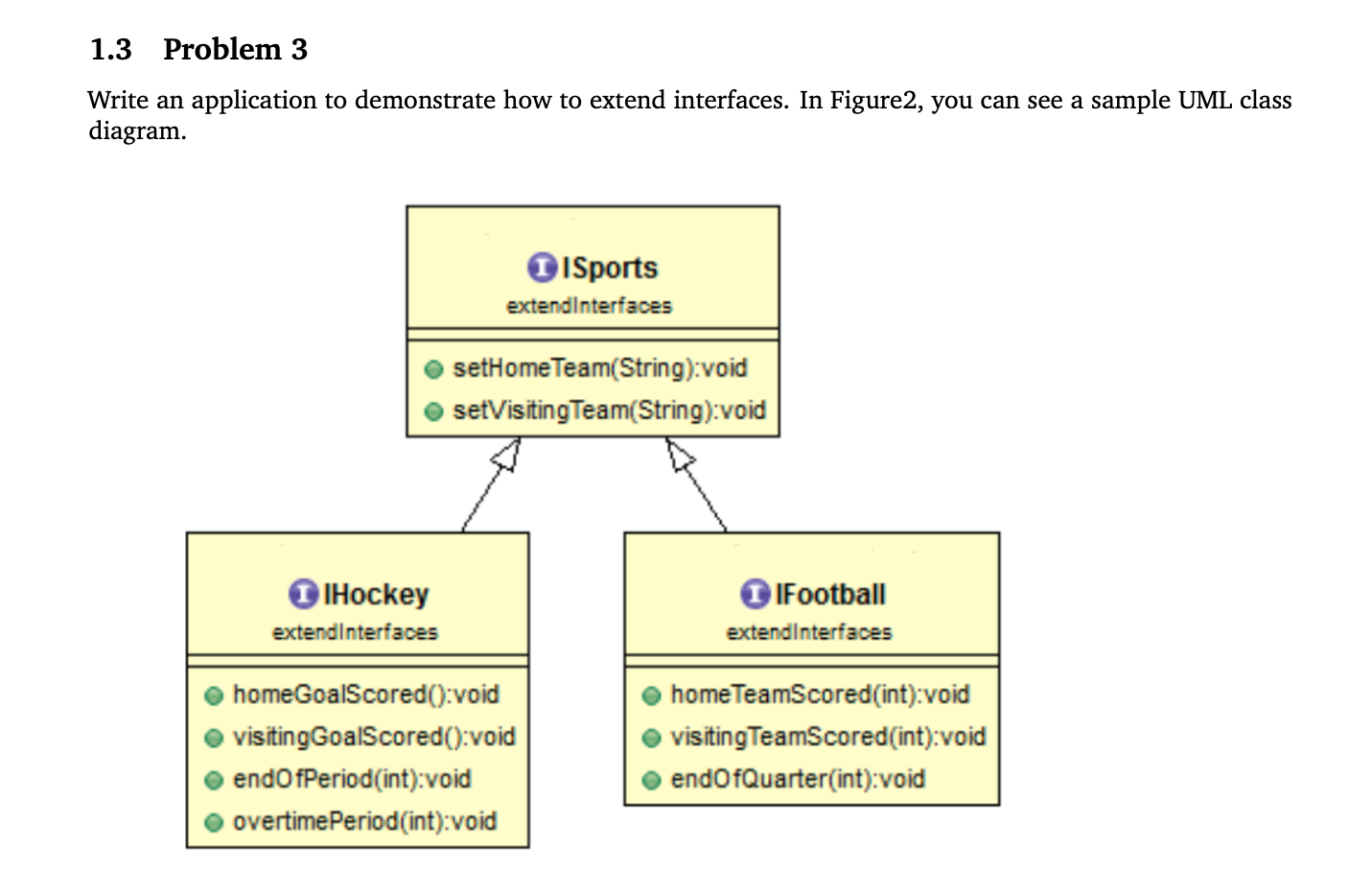 Solved 1.3 Problem 3 Write an application to demonstrate how | Chegg.com