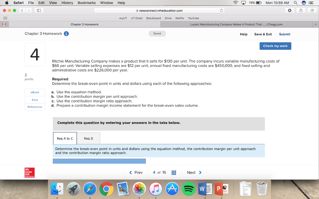 Solved Safari File Edit View History Bookmarks Window Help | Chegg.com