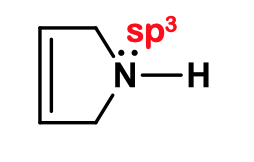 Solved Why is nitrogen an sp3 hybridization? Is it not a | Chegg.com