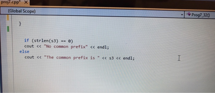 Solved Section 7. 7.32 (Longest common prefix) Rewrite the | Chegg.com