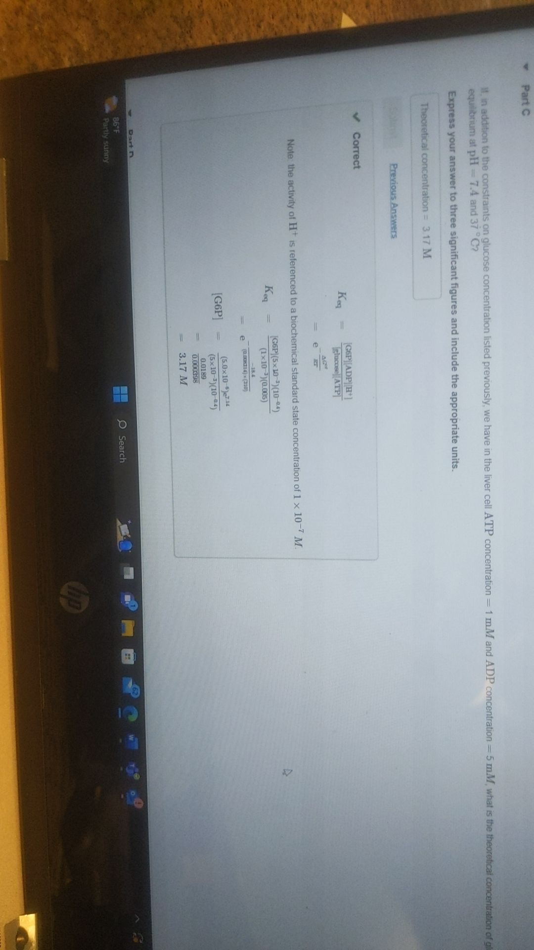 Solved 14. in addition to the constraints on glucose | Chegg.com