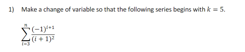 Solved Make a change of variable so that the following | Chegg.com
