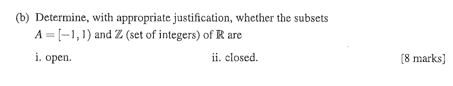 Solved (b) Determine, with appropriate justification, | Chegg.com