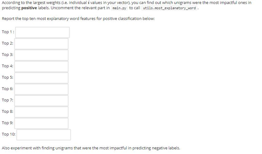 (Solved) : Parameter Tuning Accuracy Test Set Explanatory Unigrams ... (Solved) : Parameter Tuning Accuracy Test Set Explanatory Unigrams ...