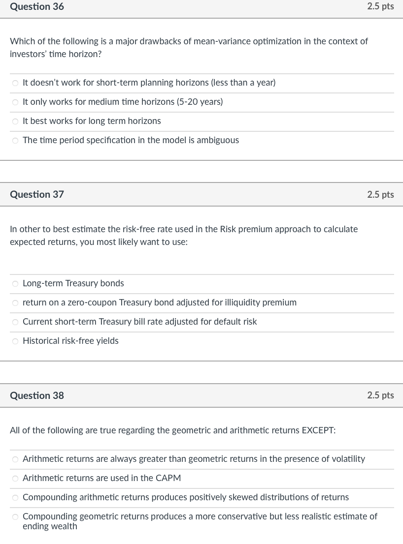Solved Which of the following is a major drawbacks of | Chegg.com