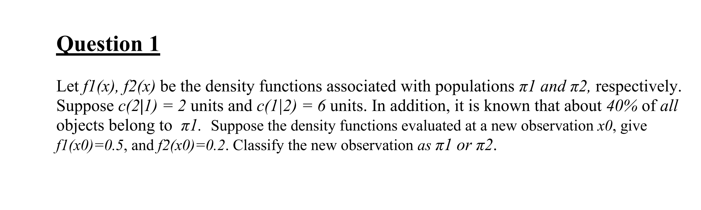 Solved Let f1(x),f2(x) be the density functions associated | Chegg.com