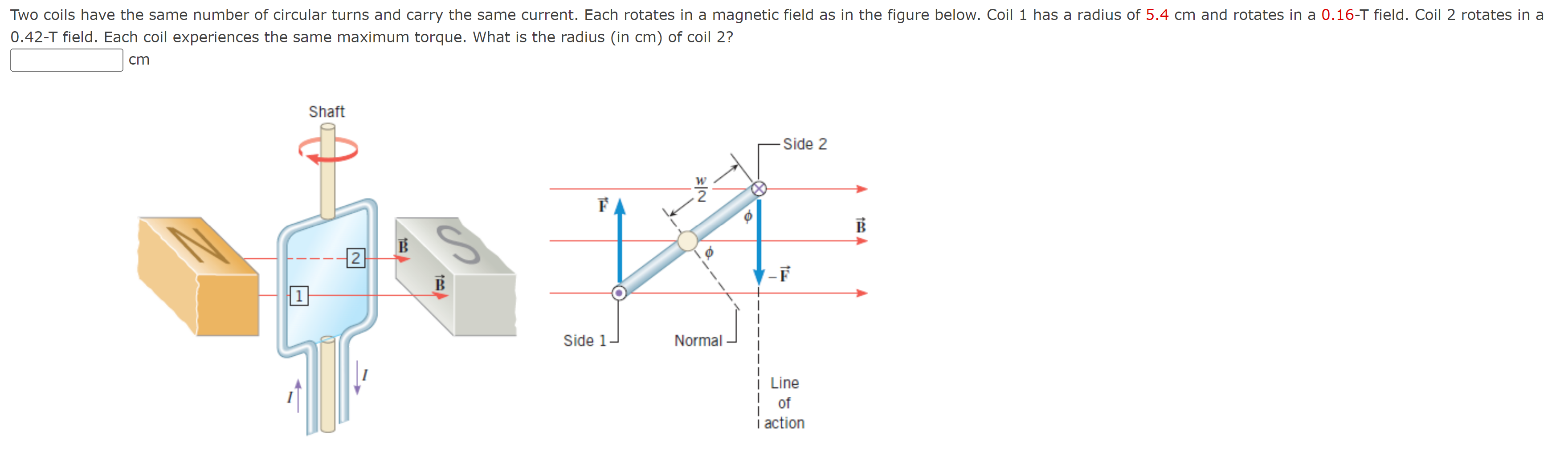 Solved 0.42-T field. Each coil experiences the same maximum | Chegg.com