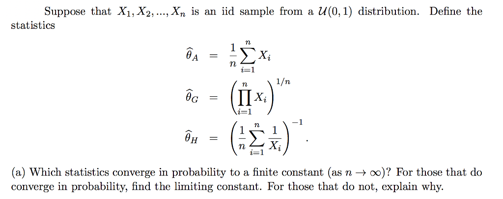 Solved Suppose that Xi,X2, .., Xn is an iid sample from a | Chegg.com
