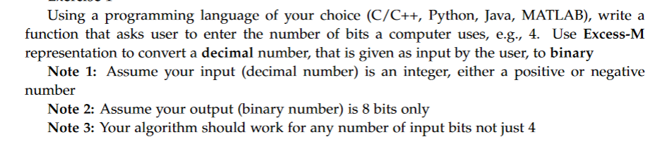 Solved Using a programming language of your choice (C/C++, | Chegg.com