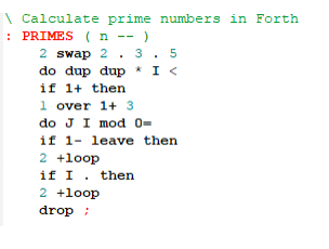 code example \ Calculate prime numbers in | Chegg.com
