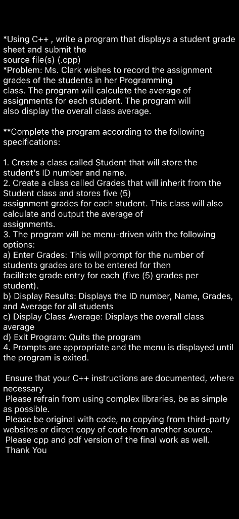Solved Please provide new and right code, don’t copy paste | Chegg.com