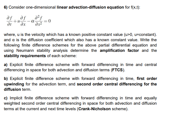 Solved 6) Consider one-dimensional linear | Chegg.com