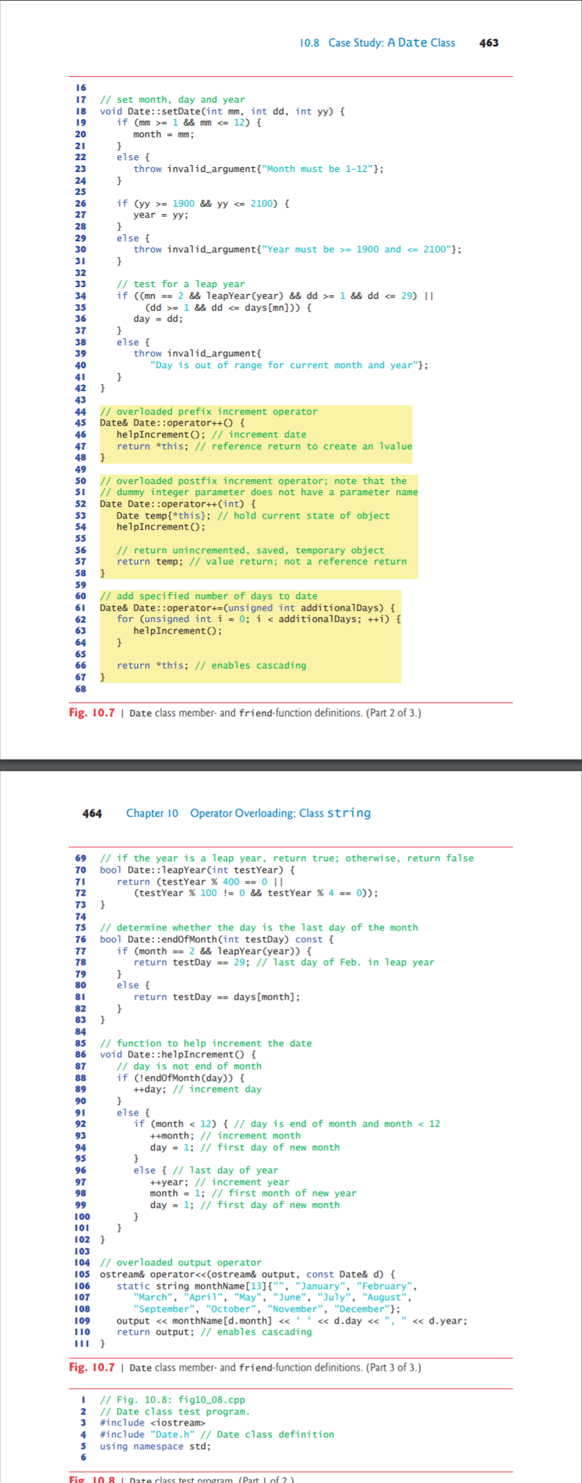 Solved 3 Consider The Class Date Shown In Ch 10 On Pages 