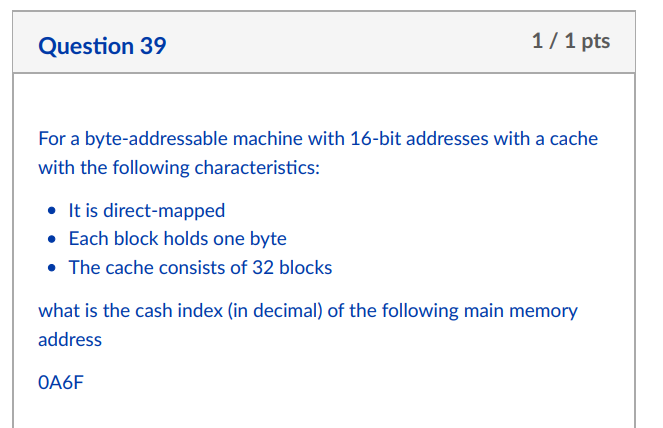 Solved For a byte-addressable machine with 16-bit addresses | Chegg.com