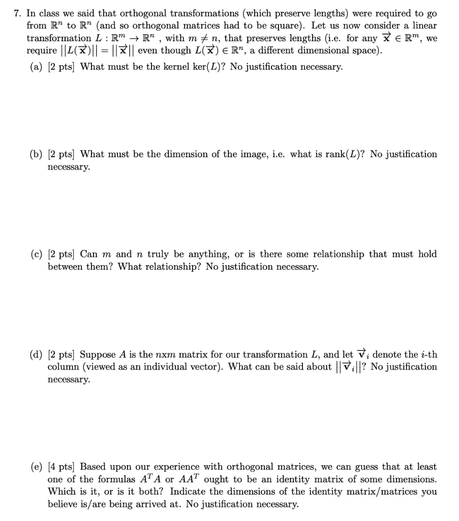 Solved Use textbook: Linear Algebra with Applications, Fifth | Chegg.com