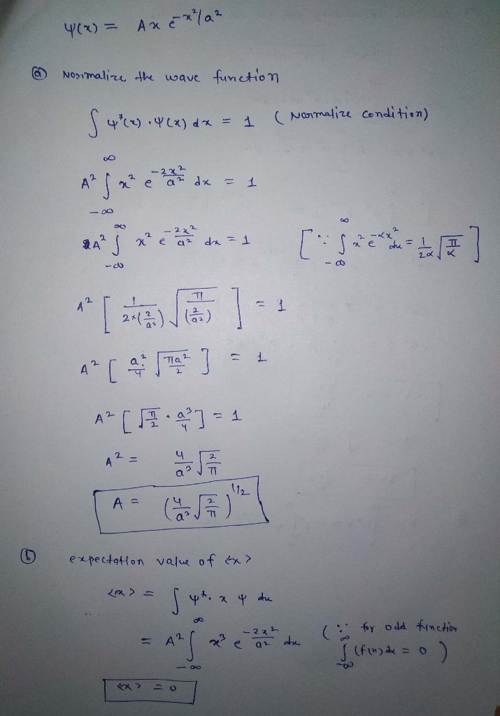 Solved Quantum Mechanics Question (Specific topic is Unbound | Chegg.com