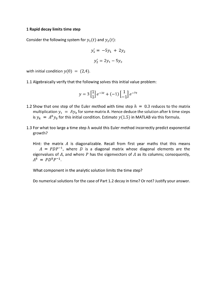 Numerical Analysis Questions And Answers