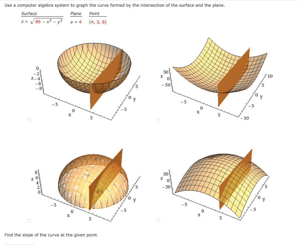 Solved Use a computer algebra system to graph the curve | Chegg.com