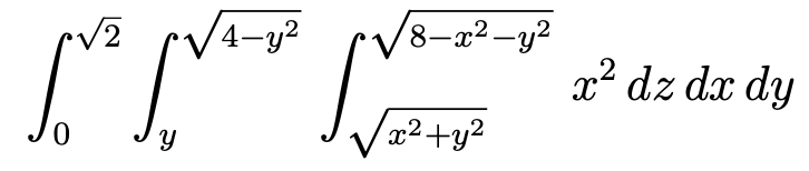 Solved Convert the iterated integral to an equivalent | Chegg.com