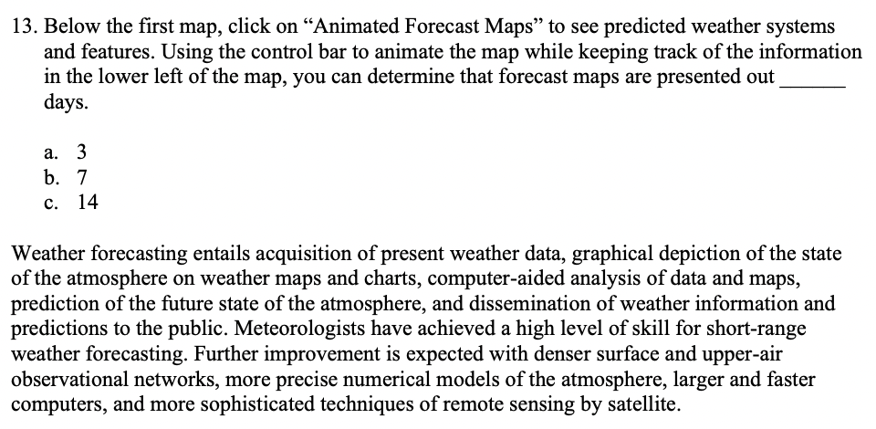 Solved Unidata/NwS/NOAA Meteogram for ORD 200622/1100 - | Chegg.com