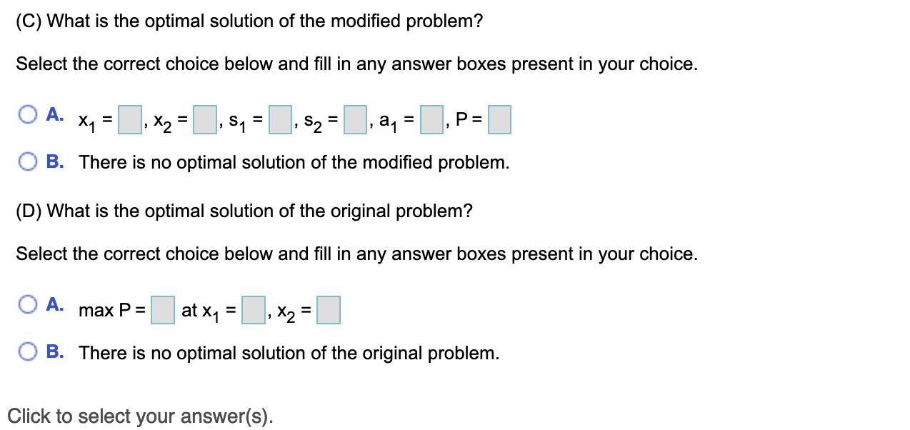 Solved (A) Introduce slack, surplus, and artificial | Chegg.com