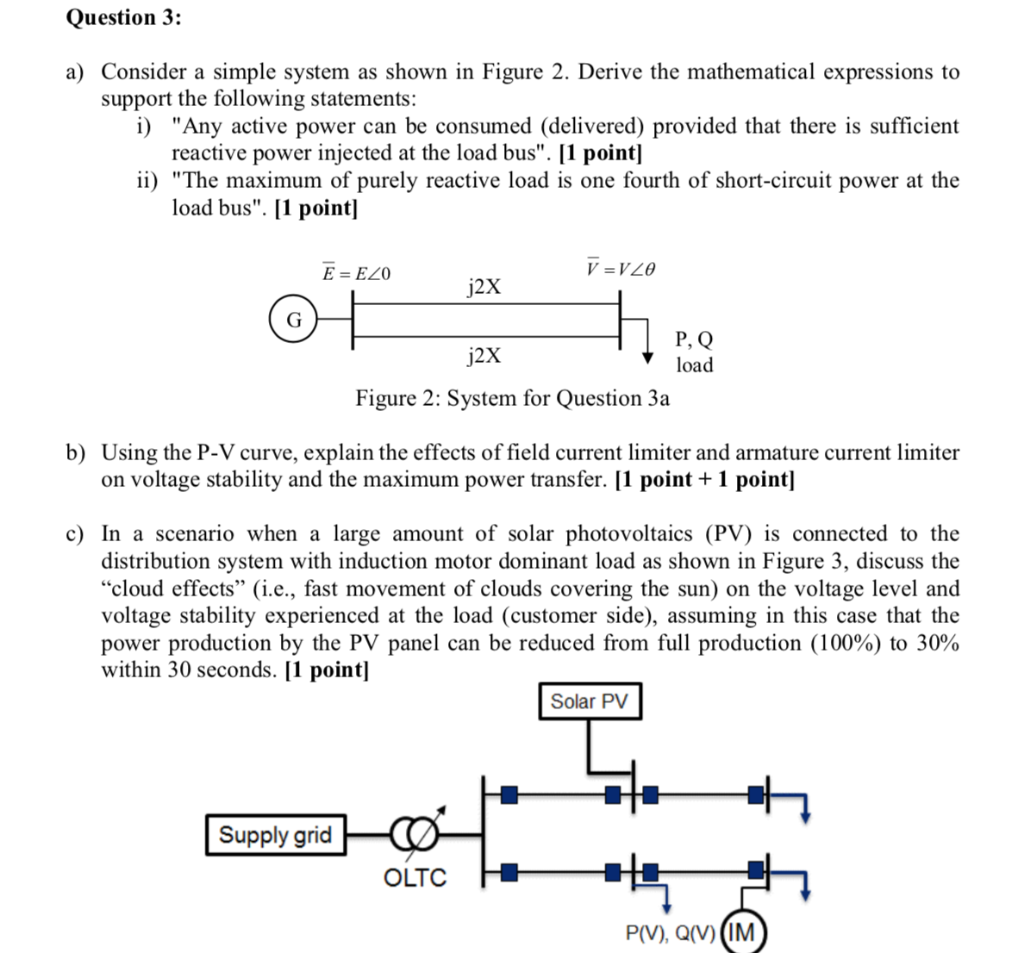 Solved Question 3: a) Consider a simple system as shown in | Chegg.com
