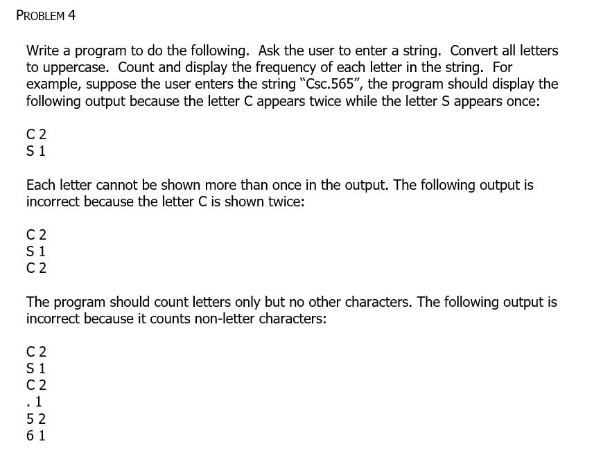 Solved INSTRUCTION AND PROBLEMS Write a Python program for | Chegg.com