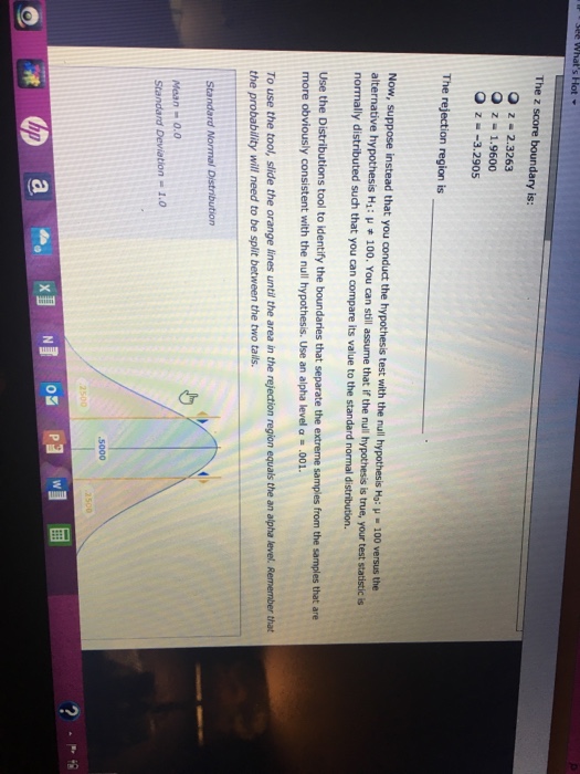 Solved 9. Alpha level and the critical region Suppose you | Chegg.com