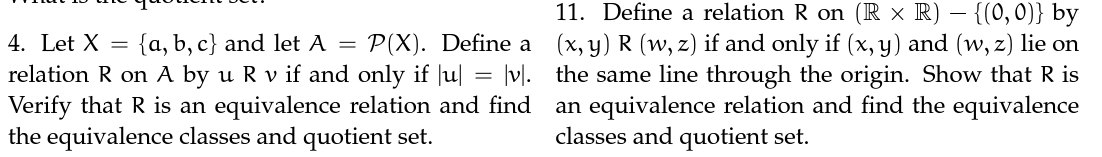 Solved 4. Let X={a,b,c} and let A=P(X). Define a relation R | Chegg.com