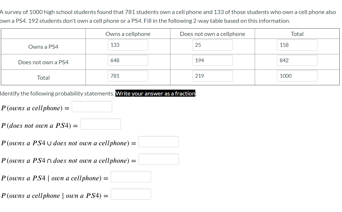 Solved Probability question, I'm confused about what the U, | Chegg.com