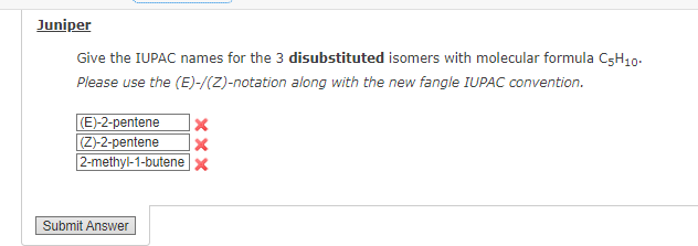 Solved Give the IUPAC names for the 3 disubstituted isomers | Chegg.com