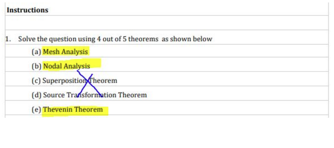 [Solved]: Instructions 1. Solve the question using 4 out