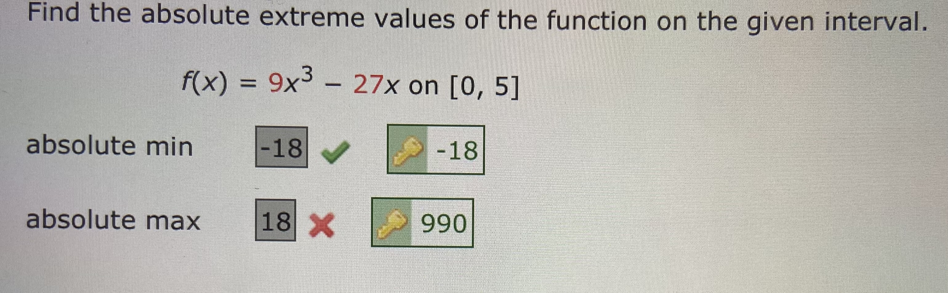 Solved Find the absolute extreme values of the function on | Chegg.com