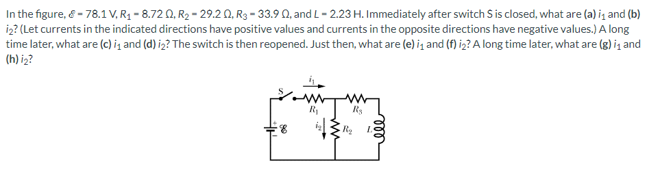 Solved In the figure, E=78.1 V,R1=8.72Ω,R2=29.2Ω,R3=33.9Ω, | Chegg.com