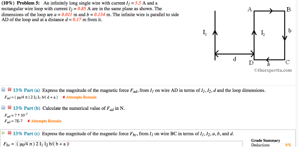 Solved (10%) Problem 5: An infinitely long single wire with | Chegg.com Solved (10%) Problem 5: An infinitely long single wire with | Chegg.com