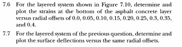 Solved 7.6 For the layered system shown in Figure 7.10, | Chegg.com