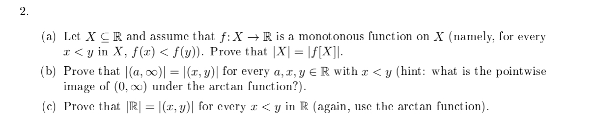Solved (a) ﻿Let xsubeR and assume that f:x→R is ﻿a | Chegg.com