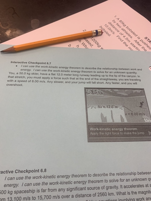Solved 7 Interactive Checkpoint 6.7 I can use the | Chegg.com
