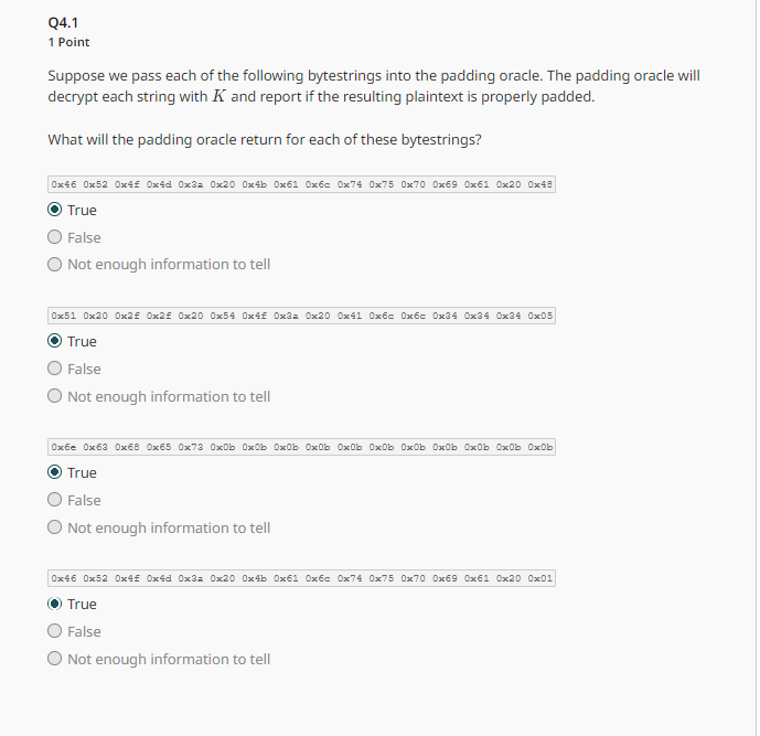 Solved Q4 Padding Oracle Attack Part 4 Padding Oracles 2