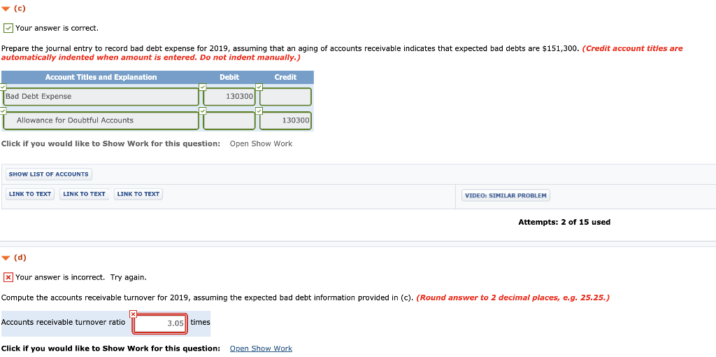 Solved Problem 8-1A (Part Level Submission) At December 31, | Chegg.com
